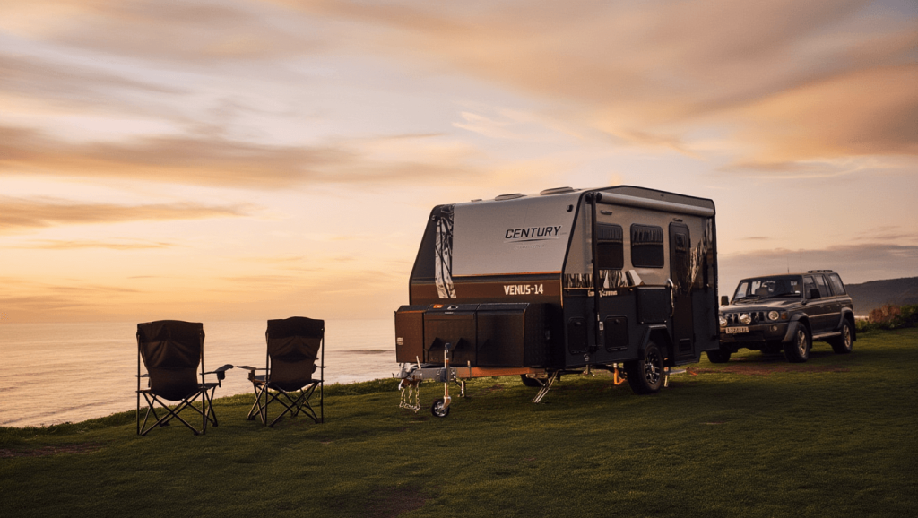 Venus 11 | 11ft Caravan with Ensuite | Century Caravans